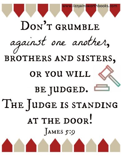 Don’t Grumble Scripture Memory Printable – Where Deep Calls to Deep